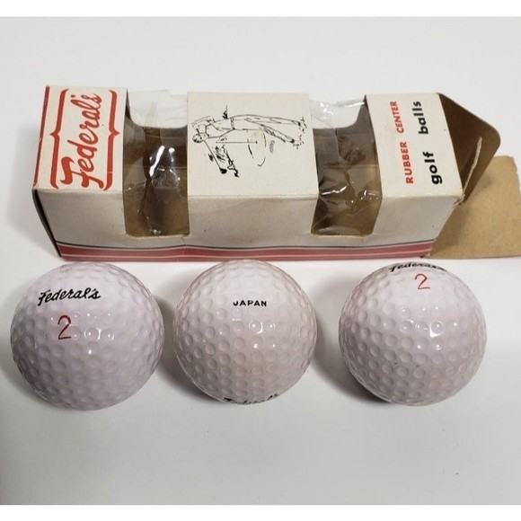 Federal's Department Store | Games | Vintage Advertising Golf Balls Nos ...